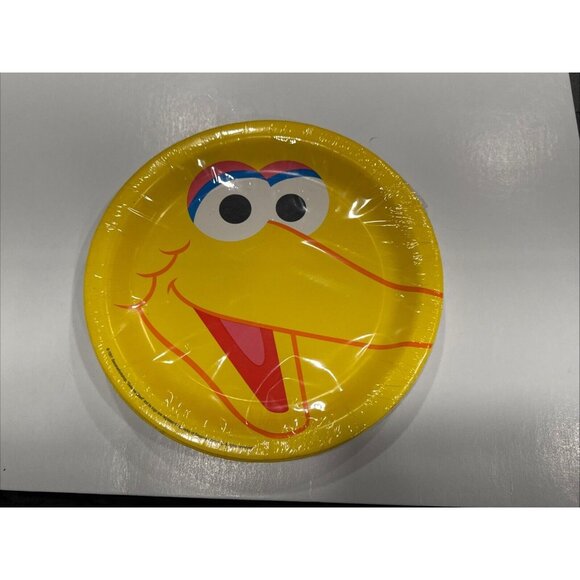 Party | Other | New Pack Of Sesame Street Big Bird Dinner Party Plates ...